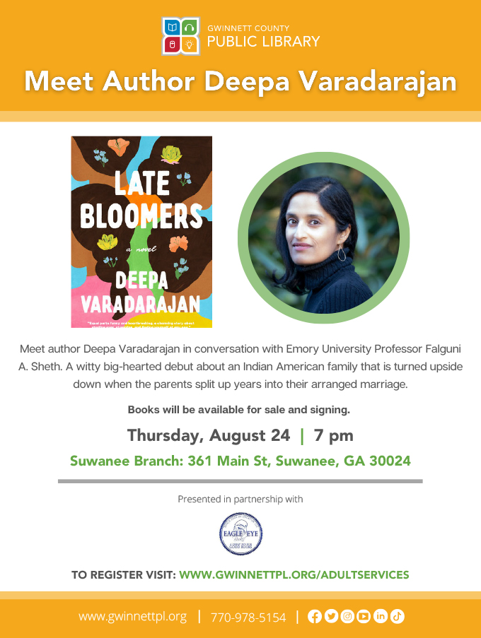 Author Talk Deepa Varadarajan